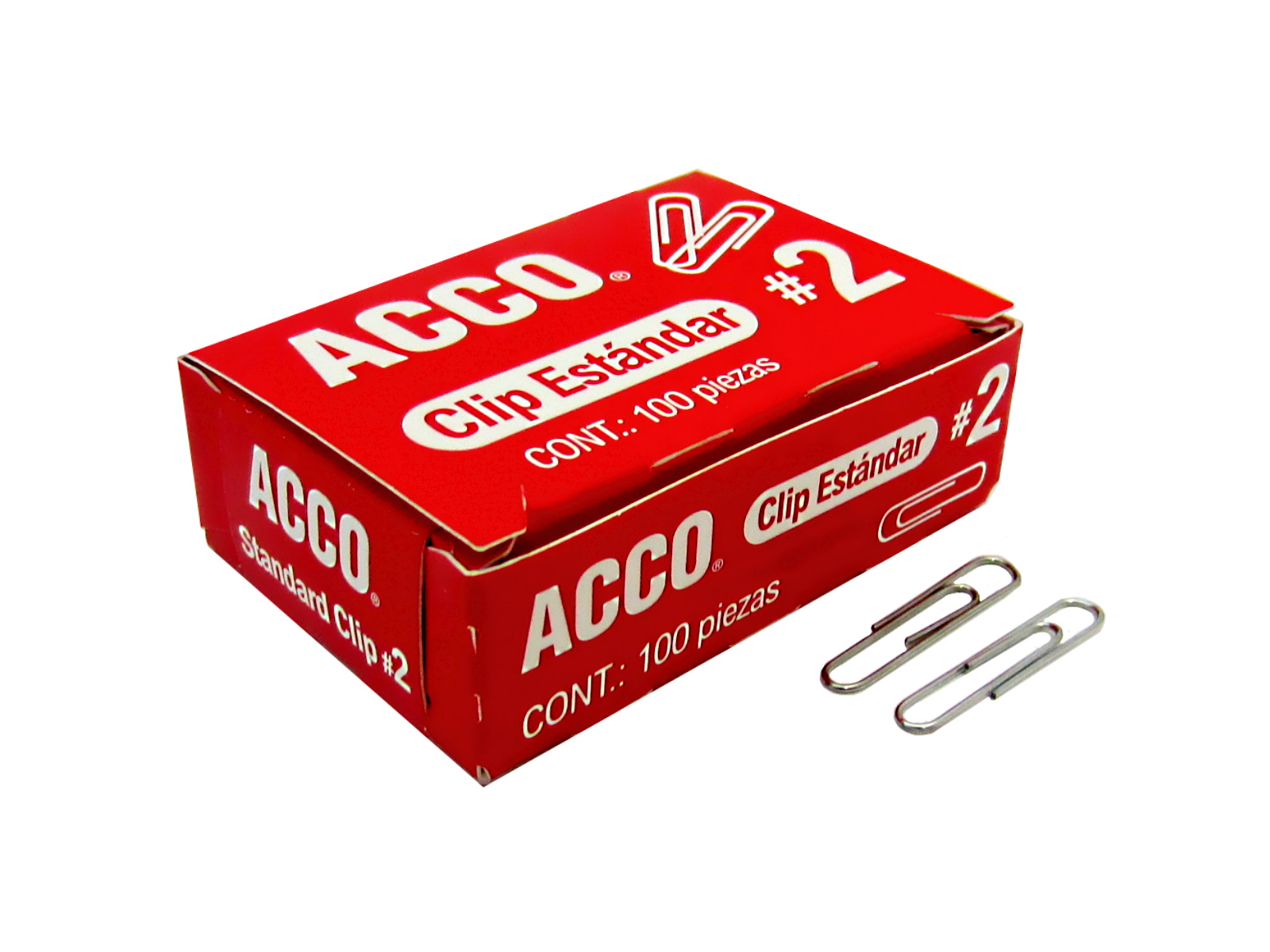 CLIP ACCO STANDAR #2 C/100 1660 - Schoolboy