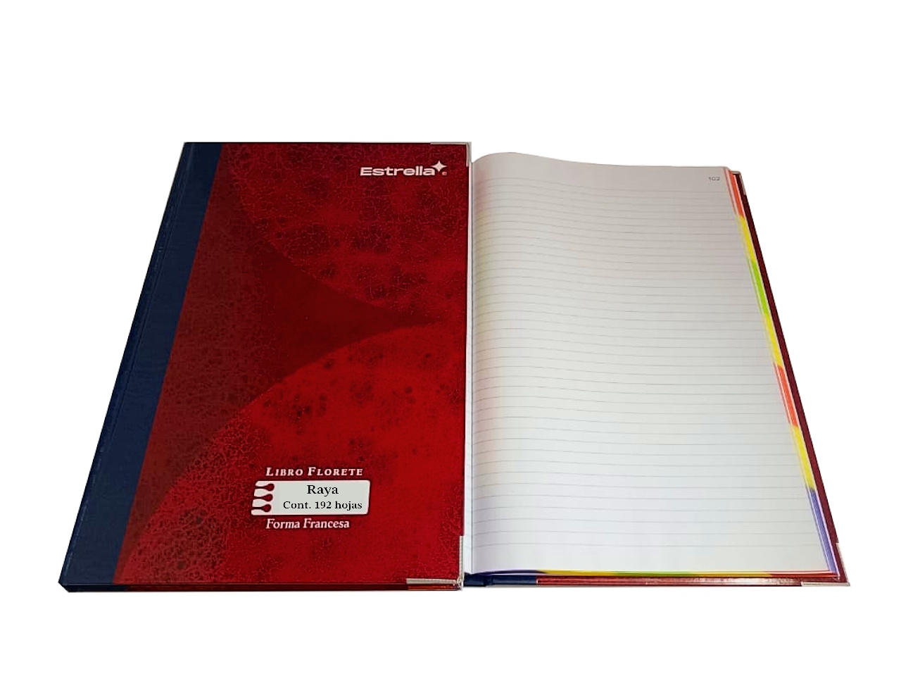 LIBRO FLORETE F/FRANCESA 192H. RAYADO 99 ESTRELLA - Schoolboy