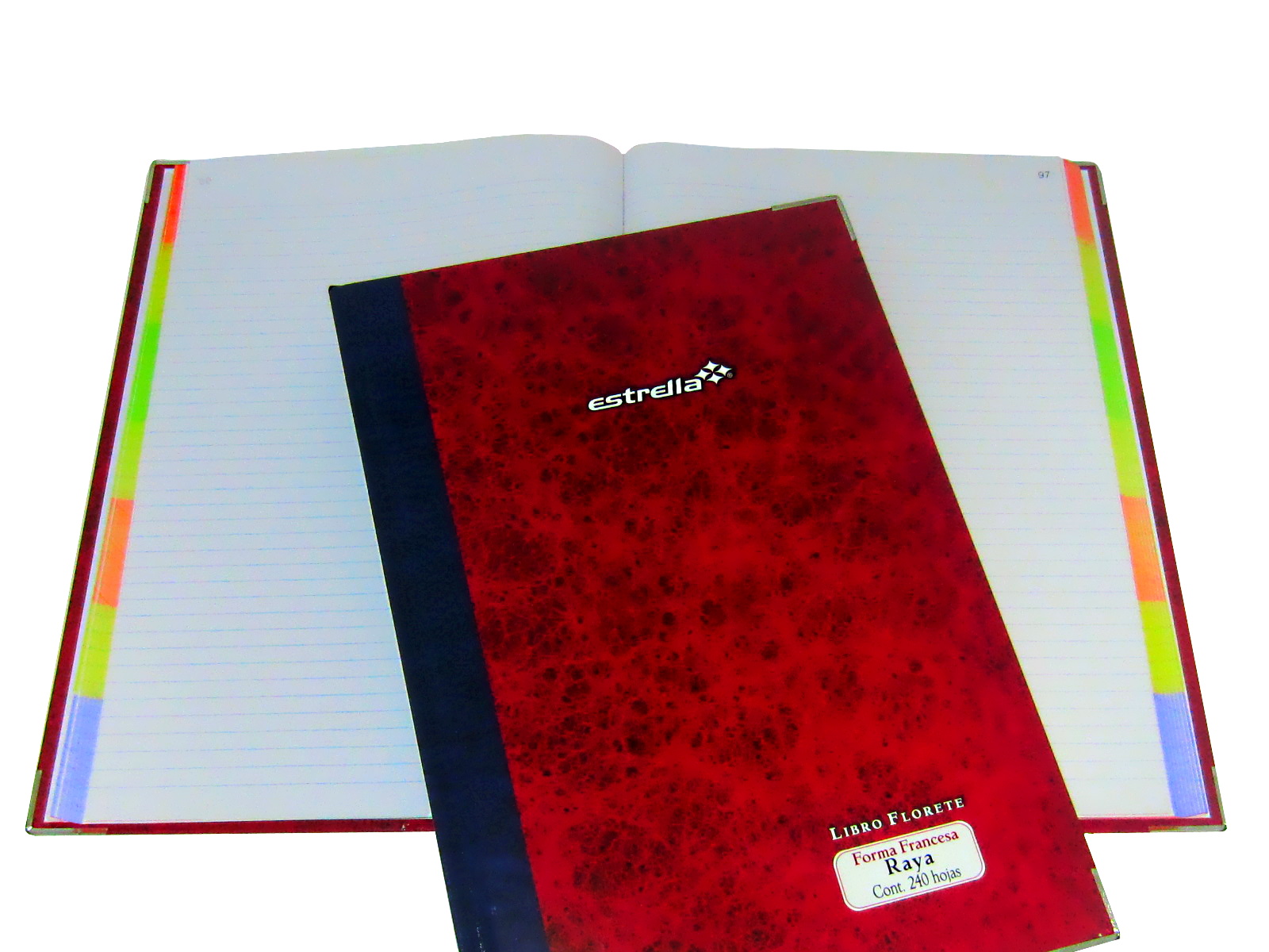 LIBRO FLORETE F/FRANCESA 240H. RAYADO 100 ESTRELLA - Schoolboy